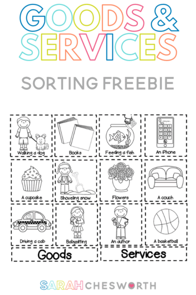 Goods and Services Freebie - Sarah Chesworth