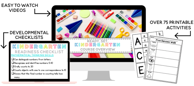A Peek inside Ready, Set, Kindergarten - Sarah Chesworth