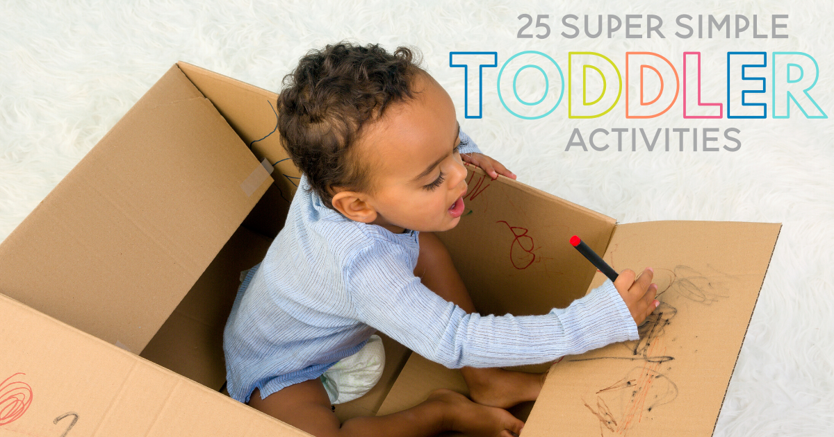 25 Simple Toddler Play Ideas - Sarah Chesworth