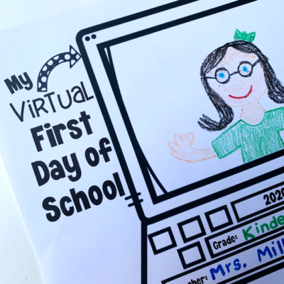 Virtual First Day of School - Sarah Chesworth