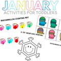 January Toddler Activities - Sarah Chesworth
