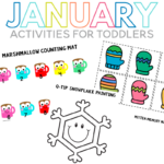 January Toddler Activities - Sarah Chesworth