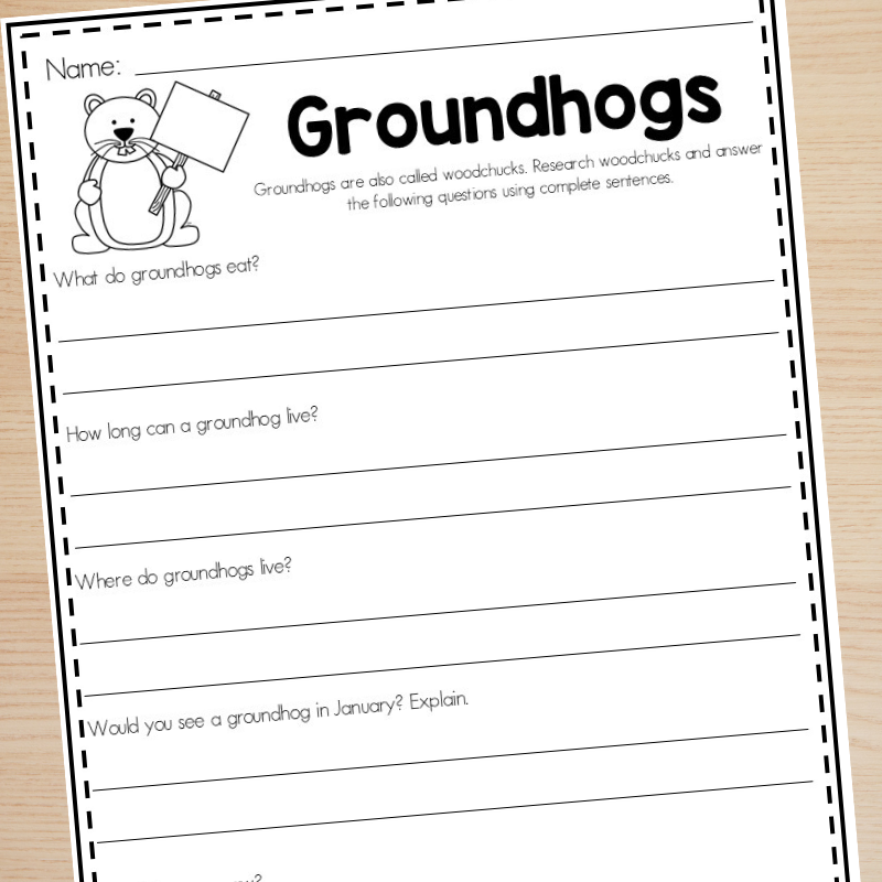 8 Educational Groundhog Day Activities - Sarah Chesworth