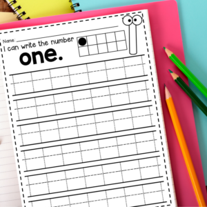 Number Coloring Worksheets for Kids - Sarah Chesworth