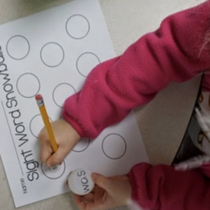 Sight Word Snowballs - Sarah Chesworth