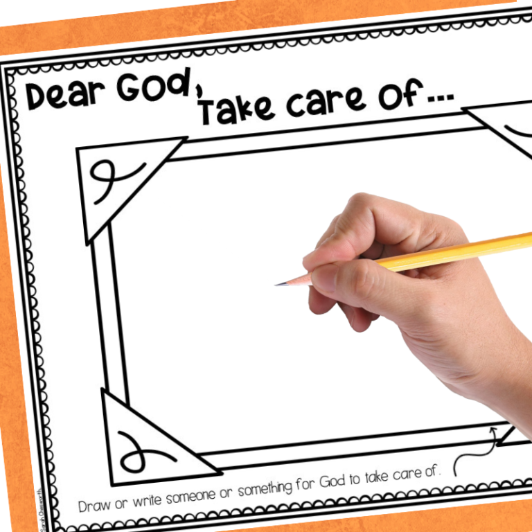 How to Create a Prayer Journal with Kids - Sarah Chesworth