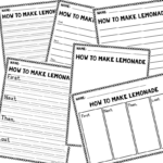 How to Make Lemonade Craft and Procedural Writing