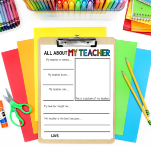 Teacher Appreciation Letter Ideas and Gifts to Say "Thank You" - Sarah ...