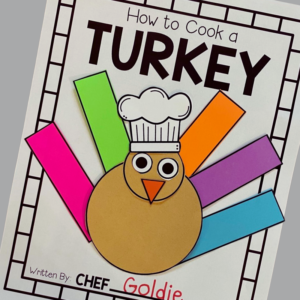 Preschool How to Cook a Turkey Writing Template - Sarah Chesworth