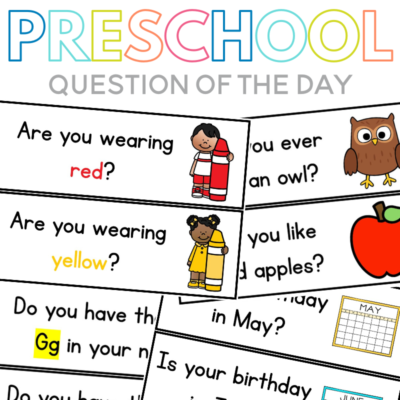 Fun Preschool Question of the Day: A Guide for Pre-K Teachers and ...