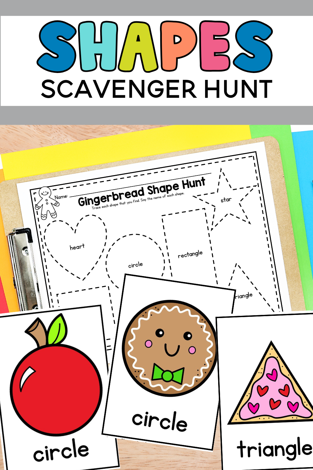 Fun Interactive Tracing Shapes Worksheets for Preschool - Sarah Chesworth