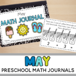 Printable Monthly Preschool Math Journals - Sarah Chesworth