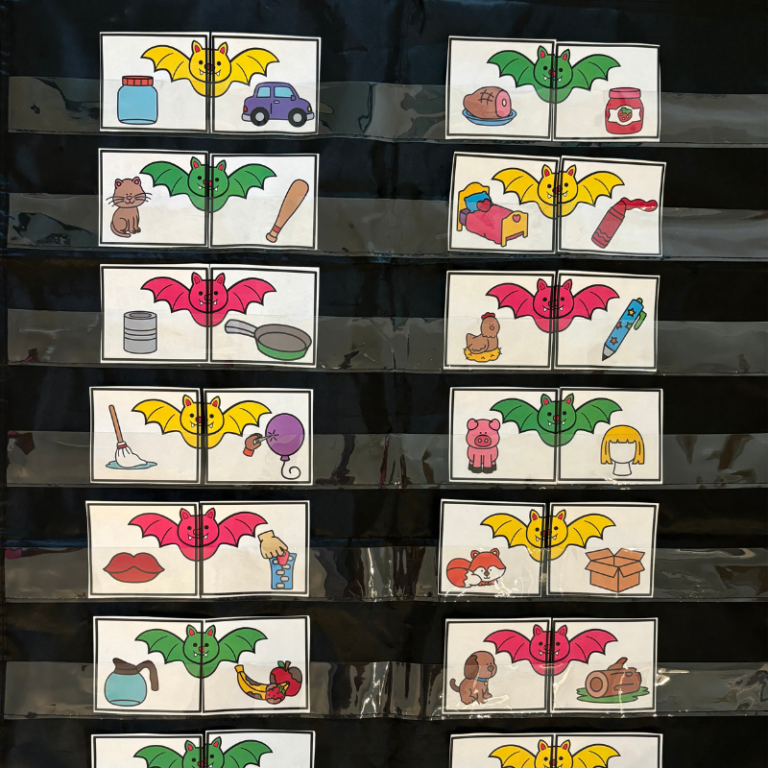 Halloween Rhyming Words Worksheet and Activities - Sarah Chesworth