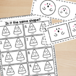 Halloween Shape Activities for Preschool and Kindergarten - Sarah Chesworth