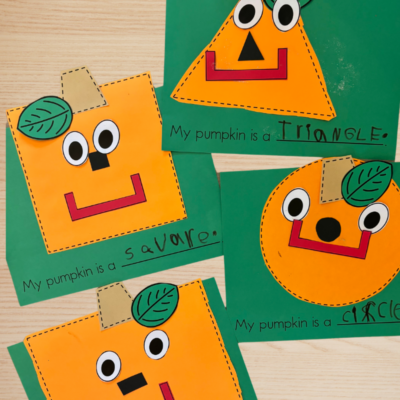 Halloween Shape Activities for Preschool and Kindergarten - Sarah Chesworth
