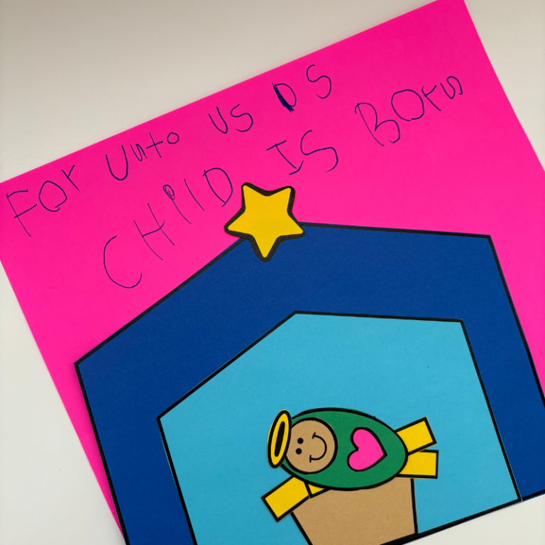 Baby Jesus Craft and Activities for Kids - Sarah Chesworth