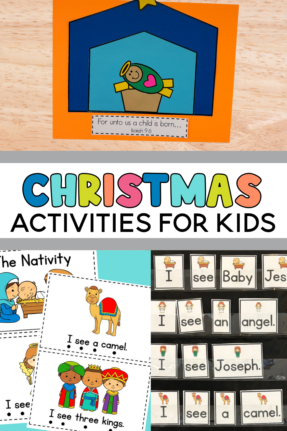 Baby Jesus Craft and Activities for Kids - Sarah Chesworth