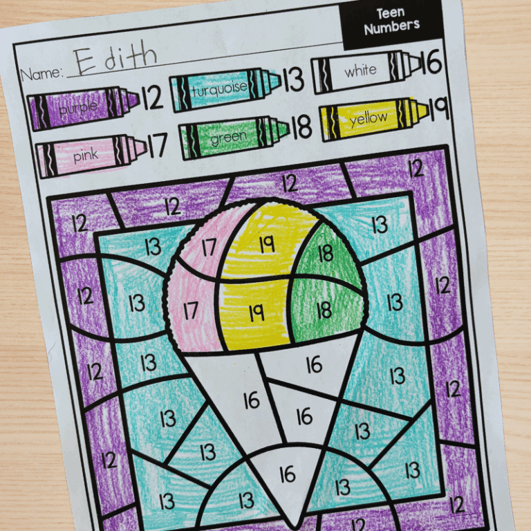 6 Creative Ways to Use Color By Code Math Worksheets in Your ...