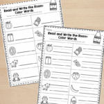 10 Best Read and Write the Room Activities for Kindergarten Students ...