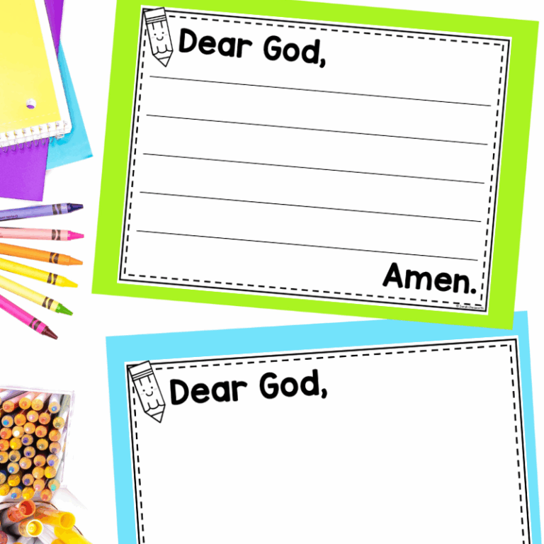 How to Create a Prayer Journal with Kids - Sarah Chesworth