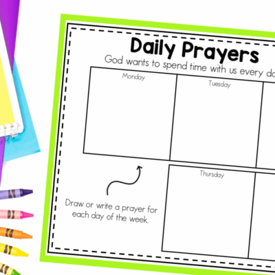 How to Create a Prayer Journal with Kids - Sarah Chesworth