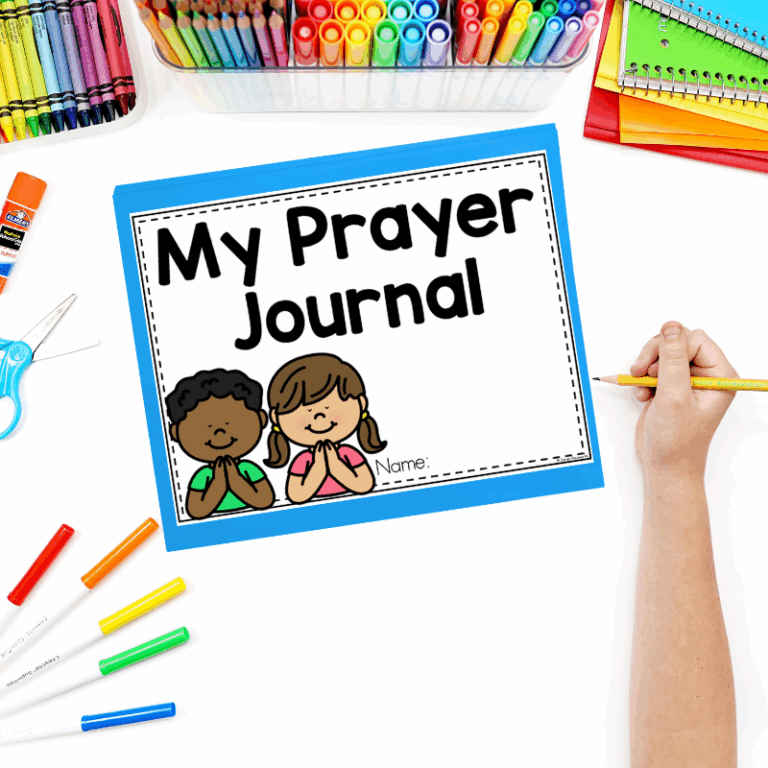 How to Create a Prayer Journal with Kids - Sarah Chesworth