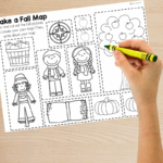 First Grade Map Skills Worksheets for Fall - Sarah Chesworth