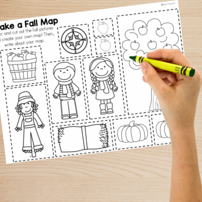First Grade Map Skills Worksheets for Fall - Sarah Chesworth