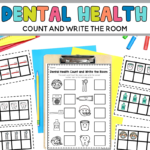 Dental Health Month Activities for Preschool: Fun Write the Room Ideas ...