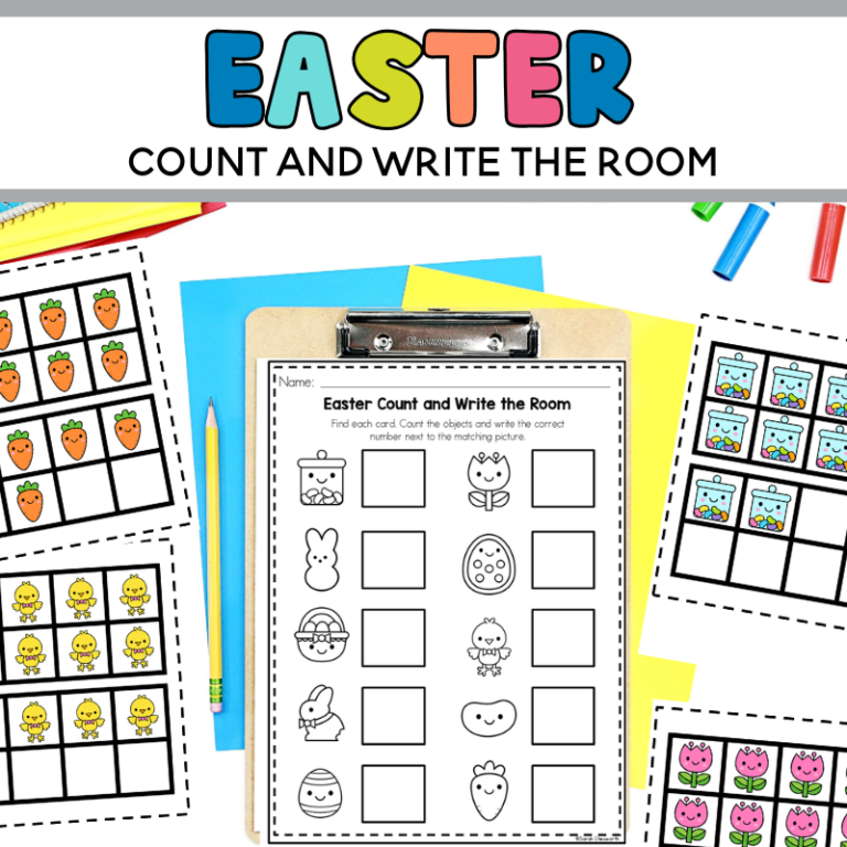 Easter Count and Write the Room - Sarah Chesworth